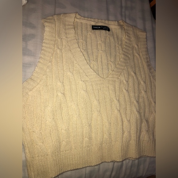 Tops | New Cream Vest | Poshmark